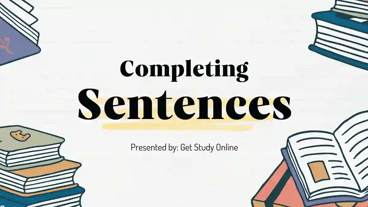 SSC 2025 English Prep: Completing sentence with Answer - Get Study Online